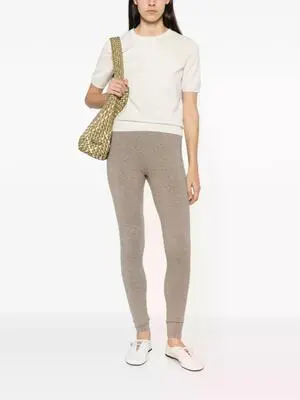 Eric Bompard Cashmere Short-sleeve Crew-neck Top