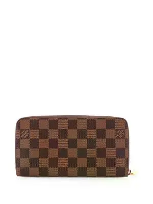 LOUIS VUITTON Zippy Wallet Damier Small Wallets - Brown