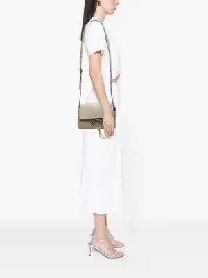 Chloé Faye Crossbody Bag - Brown