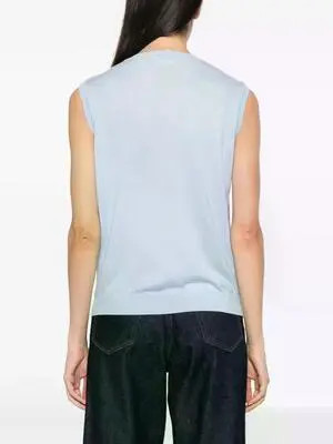 Fabiana Filippi Graphic Print Sleeveless Top