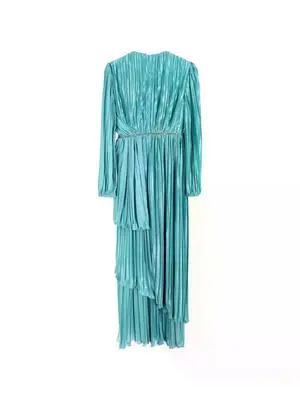 Gucci Crystal-embellished Pleated Dress