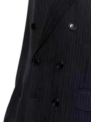 TOM FORD Double-breasted Pinstripe Blazer