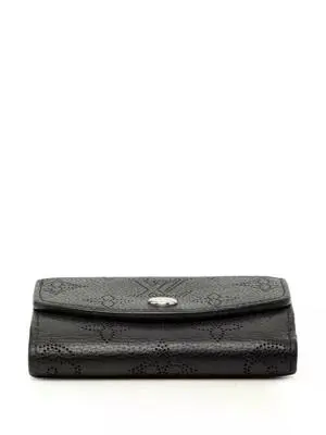 LOUIS VUITTON 2019 Monogram Mahina Iris Xs Small Wallets