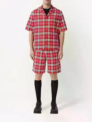 Burberry Check-print Track Shorts