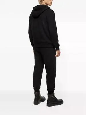 Karl Lagerfeld Waffle-knit Track Pants