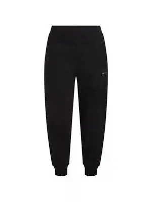 Karl Lagerfeld Waffle-knit Track Pants - Black