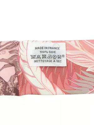 Hermès 2000-2026 Cheval Phoenix Silk Twilly Scarf Scarves