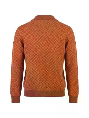 DRUMOHR Geometric-pattern Cashmere Sweater