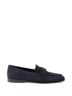 Prada Suede Loafers - Blue