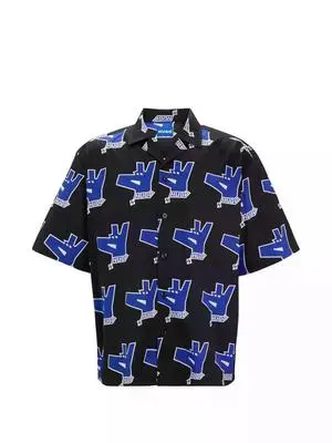 Hugo Graphic-print Short-sleeved Shirt