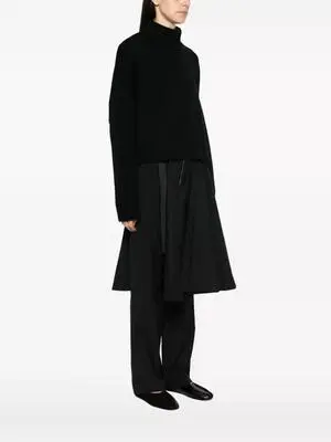 LISA YANG Zerlina Ribbed-knit Roll-neck Sweater