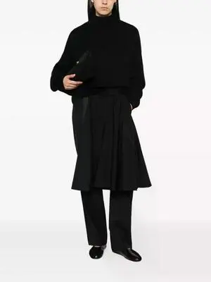 LISA YANG Zerlina Ribbed-knit Roll-neck Sweater - Black