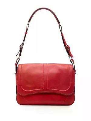 Hermès 2016 Epsom And Swift Harnais Shoulder Bag - Red