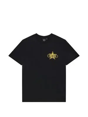 Deus Ex Machina Logo-print Short-sleeve T-shirt - Black