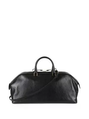 Alberta Ferretti Leather Tote Bag With Logo Print