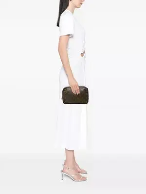 LOUIS VUITTON 1987 Monogram Trousse Toilette 23 Clutch Bag - Brown
