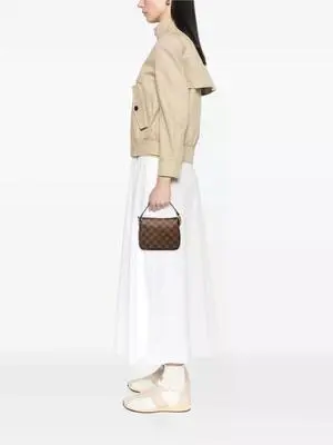LOUIS VUITTON Damier Ebene Trousee Pochette Handbag