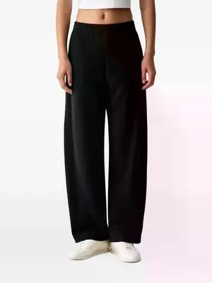 Adidas Logo-embroidered Track Pants - Black