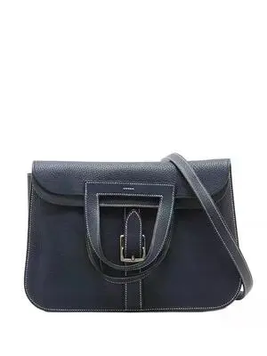 Hermès 2016 Clemence Halzan 31 Satchel - Blue