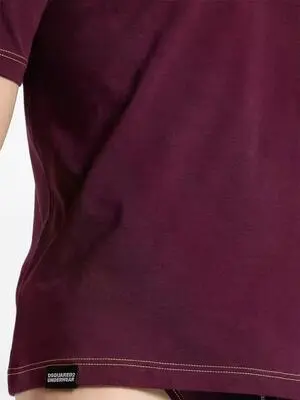 Dsquared2 Tape V-neck T-shirt