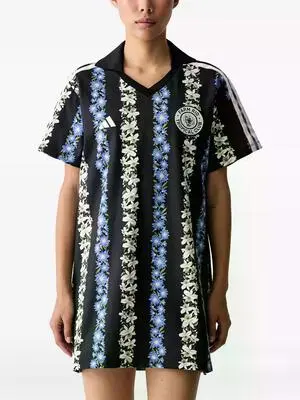 Adidas Mini Floral-print 3-stripes Dress