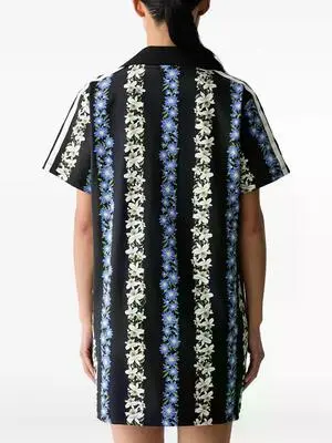 Adidas Mini Floral-print 3-stripes Dress