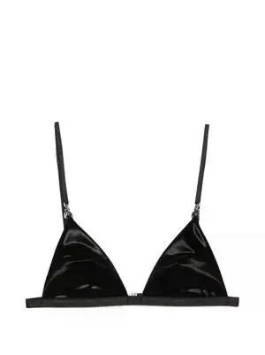 Patrizia Pepe Triangle Bra - Black