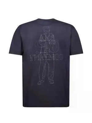 C.P. COMPANY Logo-print T-shirt