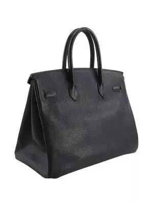 Hermès 1998 Fjord Birkin Retourne 35 Handbag