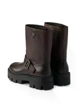Prada Leather Booties