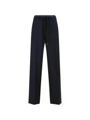 Peserico Belted Palazzo Pants