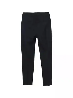 Brunello Cucinelli Navy Elasticated Tapered Leg Trousers