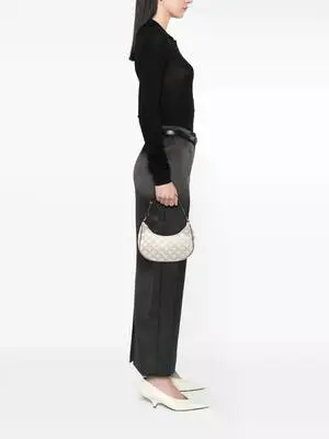 Celine 2021 Triomphe Coated Canvas Ava Shoulder Bag