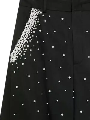 Giuseppe Di Morabito Embellished Wide-leg Trousers
