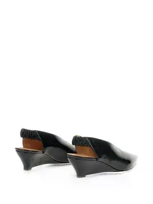 ODISSI Pointed-toe Wedge Pumps
