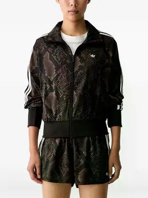 Adidas Snakeskin-print Track Jacket