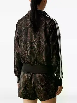 Adidas Snakeskin-print Track Jacket