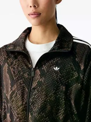 Adidas Snakeskin-print Track Jacket