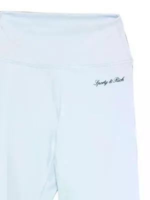 SPORTY & RICH Logo-print Leggings