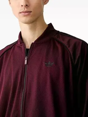 Adidas Side-stripe Zip-up Sweater