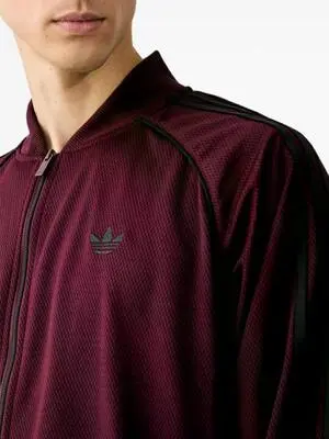Adidas Side-stripe Zip-up Sweater