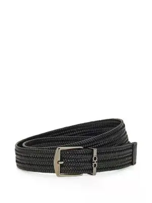 FERRAGAMO Woven Belt - Black