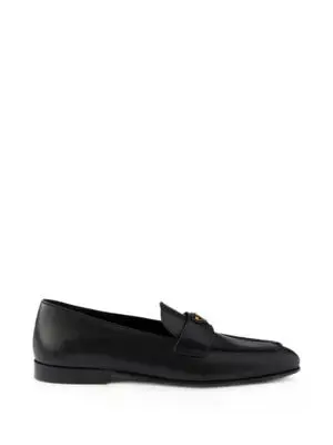 Prada Leather Loafers - Black