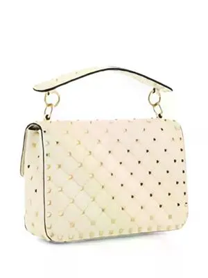 Valentino Garavani Rockstud Spike Quilted Leather Tote Bag