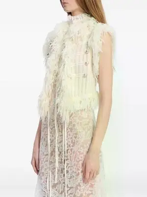 ANN DEMEULEMEESTER Odda Marsina Waistcoat