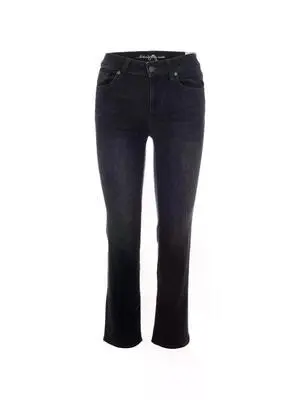 Liu Jo Embellished Straight-leg Jeans - Black