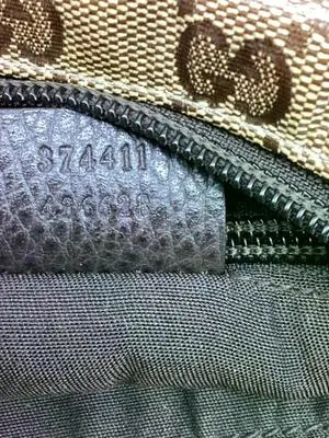 Gucci Crystal Messenger Canvas Bag