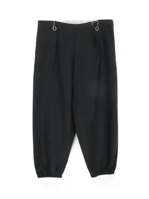Saint Laurent 2020s Pleated Elasticated-cuff Trousers