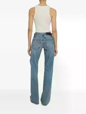FRAME The Gray Low-rise Jeans
