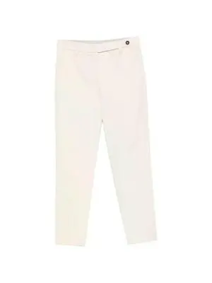 Brunello Cucinelli Button-fastening Slim-fit Trousers